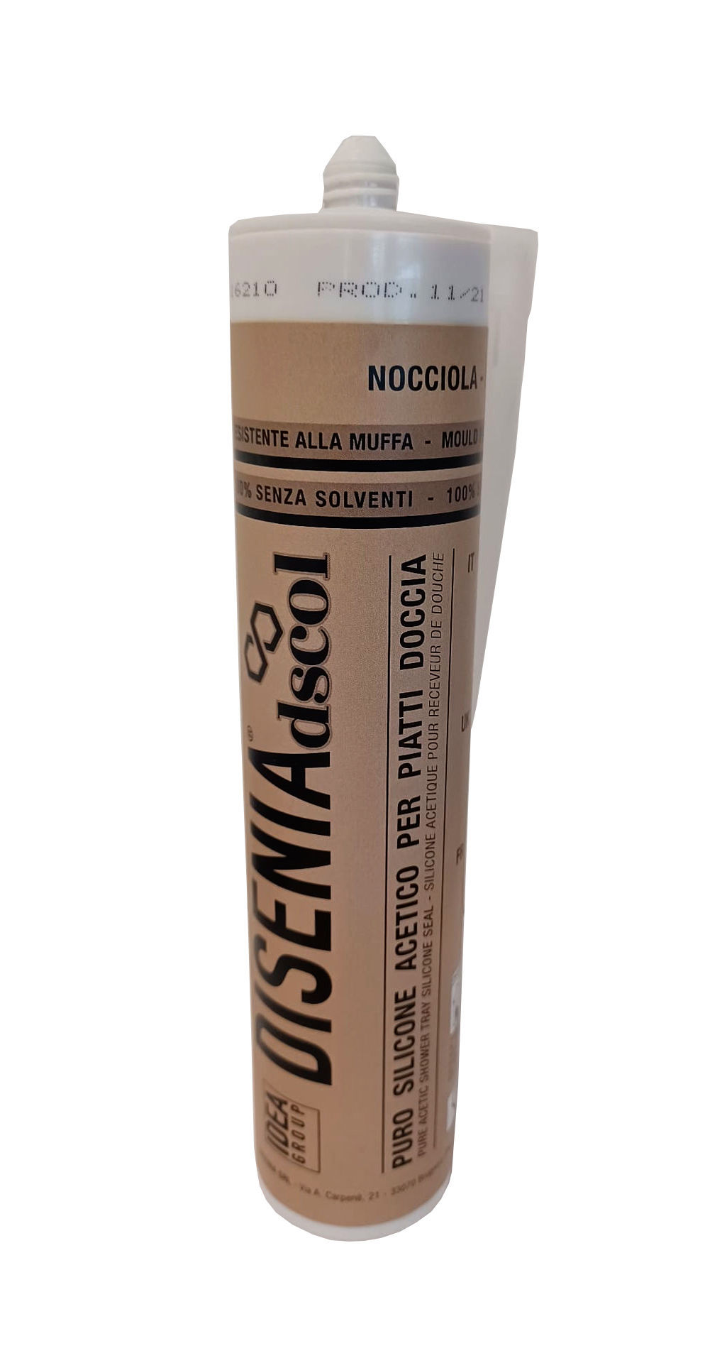 Cartuccia silicone dscol per piatti doccia nocciola Disenia 00DSCOL-NC ...